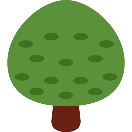 Free Deciduous Tree Emoji PNG Download & Meaning | Emojien