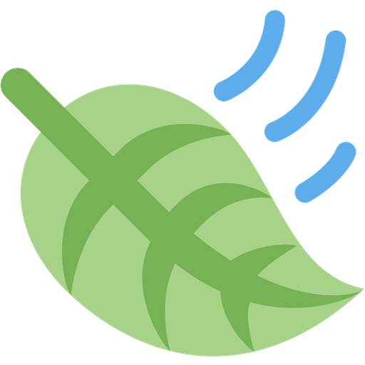 Leaf Fluttering In Wind Emoji - Download PNG and Copy | Emojien