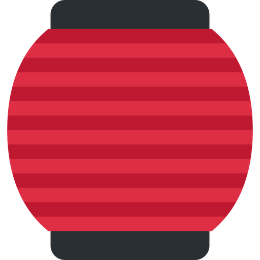 Free Red Paper Lantern Emoji PNG Download & Meaning | Emojien