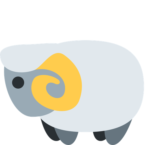 Free Ram Emoji PNG Download & Meaning | Emojien