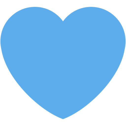 Free Blue Heart Emoji PNG Download & Meaning | Emojien