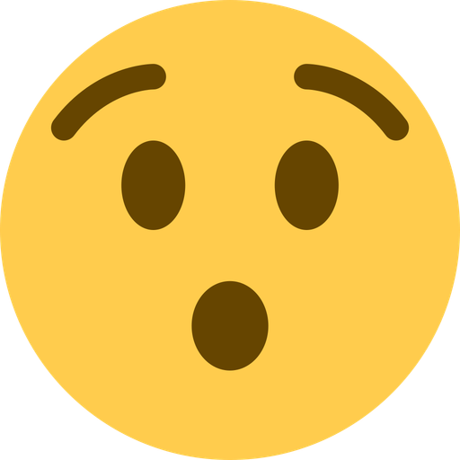 Free Hushed Face Emoji PNG Download & Meaning | Emojien