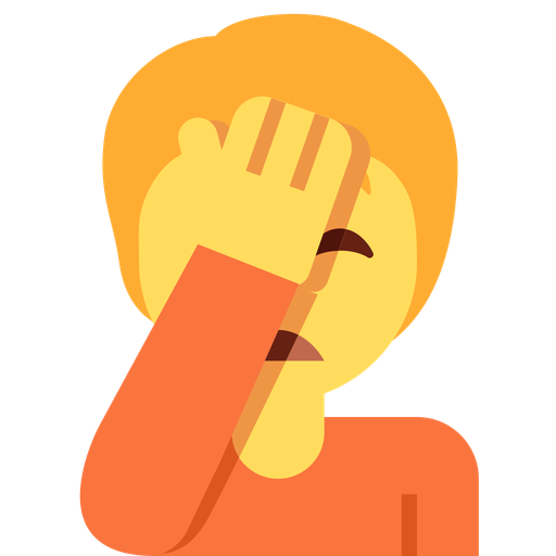 Person Facepalming Emoji - Download PNG and Copy | Emojien