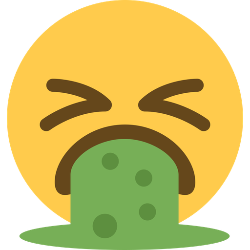 Free Face Vomiting Emoji PNG Download & Meaning | Emojien