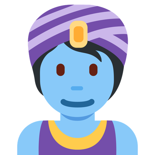 Free Genie Emoji PNG Download & Meaning | Emojien