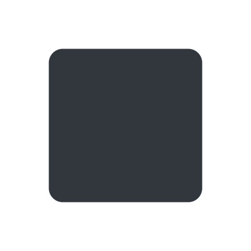 Black Medium Small Square Emoji - Download PNG and Copy | Emojien