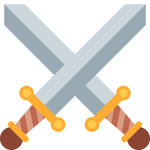Free Crossed Swords Emoji PNG Download & Meaning | Emojien